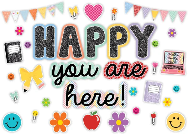 Teacher Created Resources Cool for School Happy You're Here Bulletin B ...