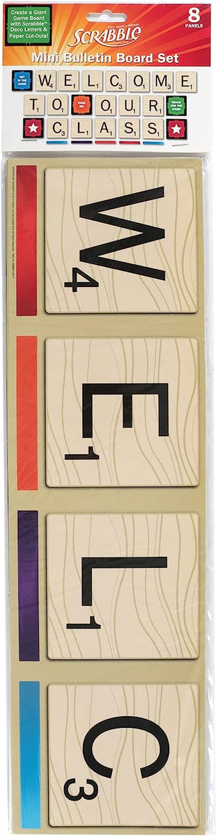 Eureka Scrabble Mini Bulletin Board Set (EU 847697) – Ramrock School ...