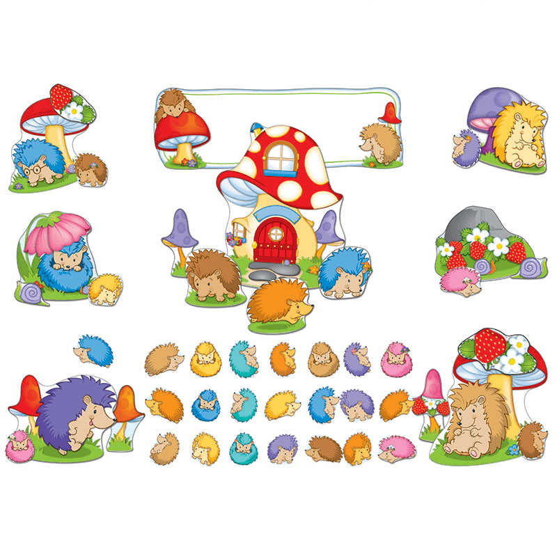 Carson Dellosa Happy Hedgehogs Bulletin Board Set (CD-110281) – Ramrock ...