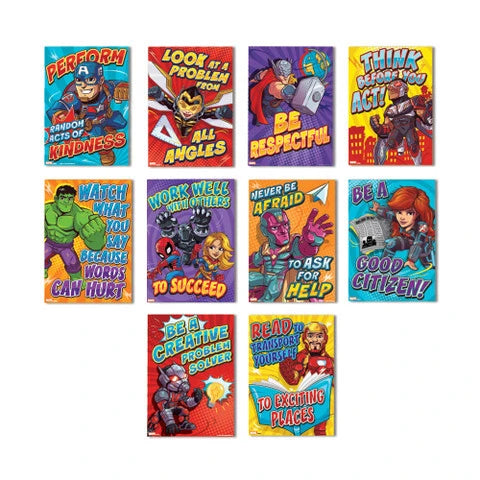 Eureka Marvel™ Motivational Poster Bulletin Board Set (EU 847094 ...