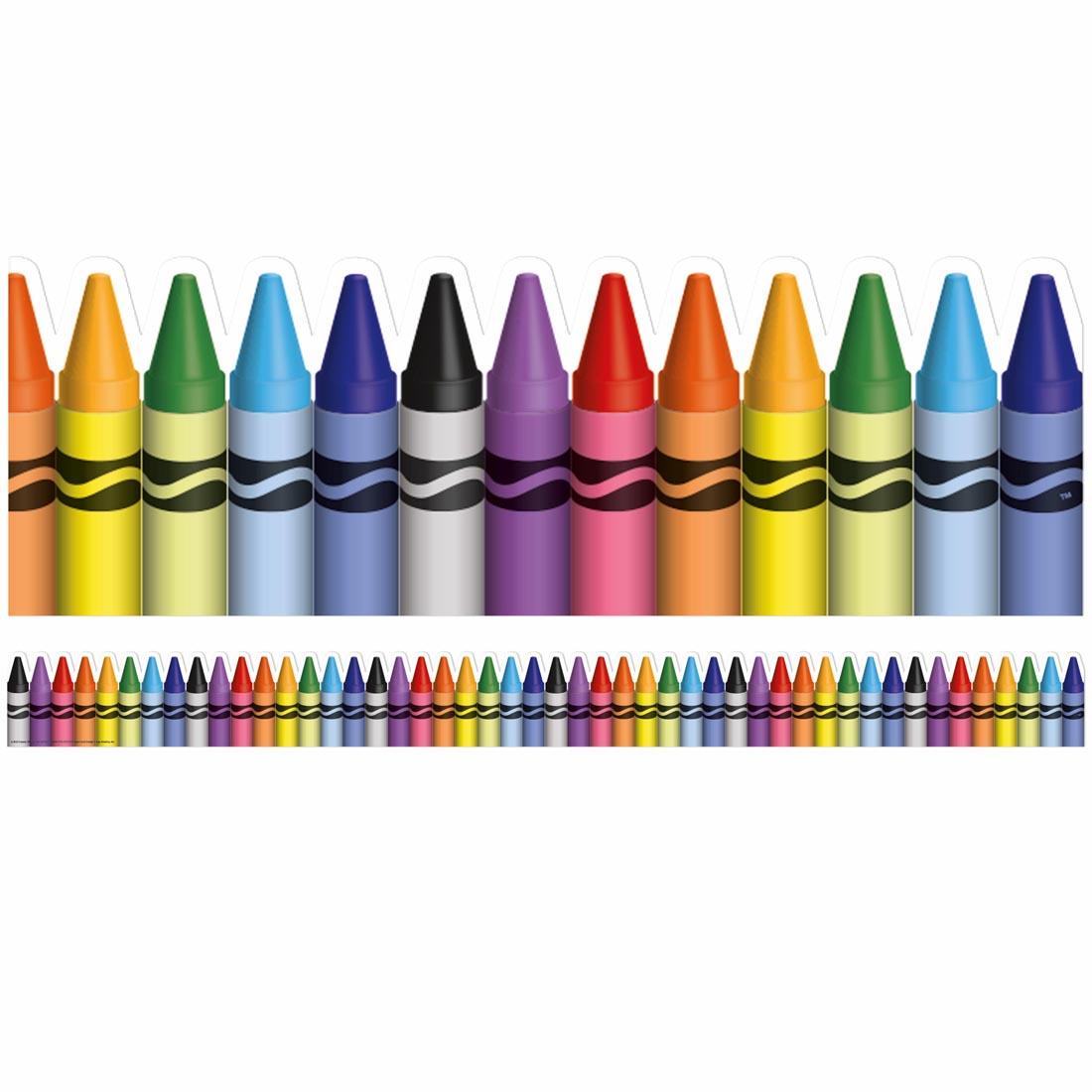 Crayola Crayon Border Clip Art