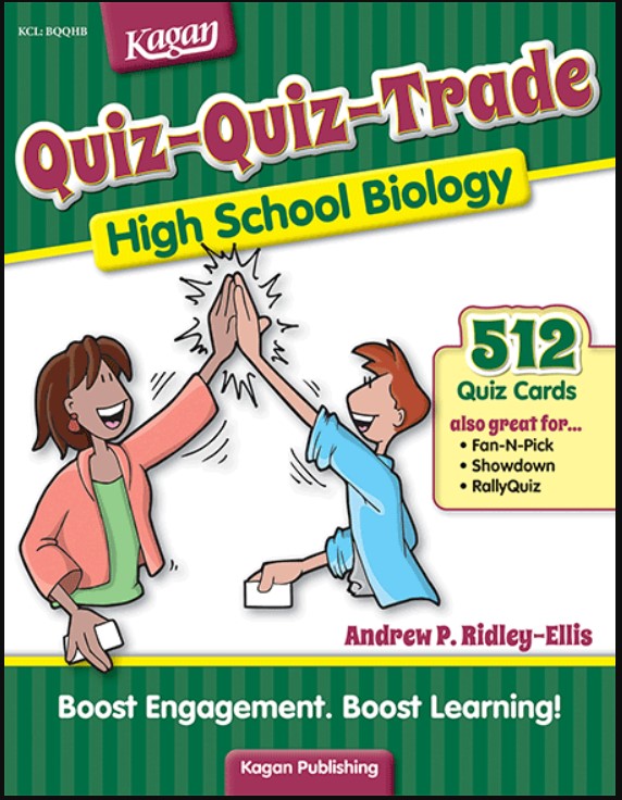 Kagan Quiz-Quiz-Trade: High School Biology (512 Cards) (KA BQQHB ...