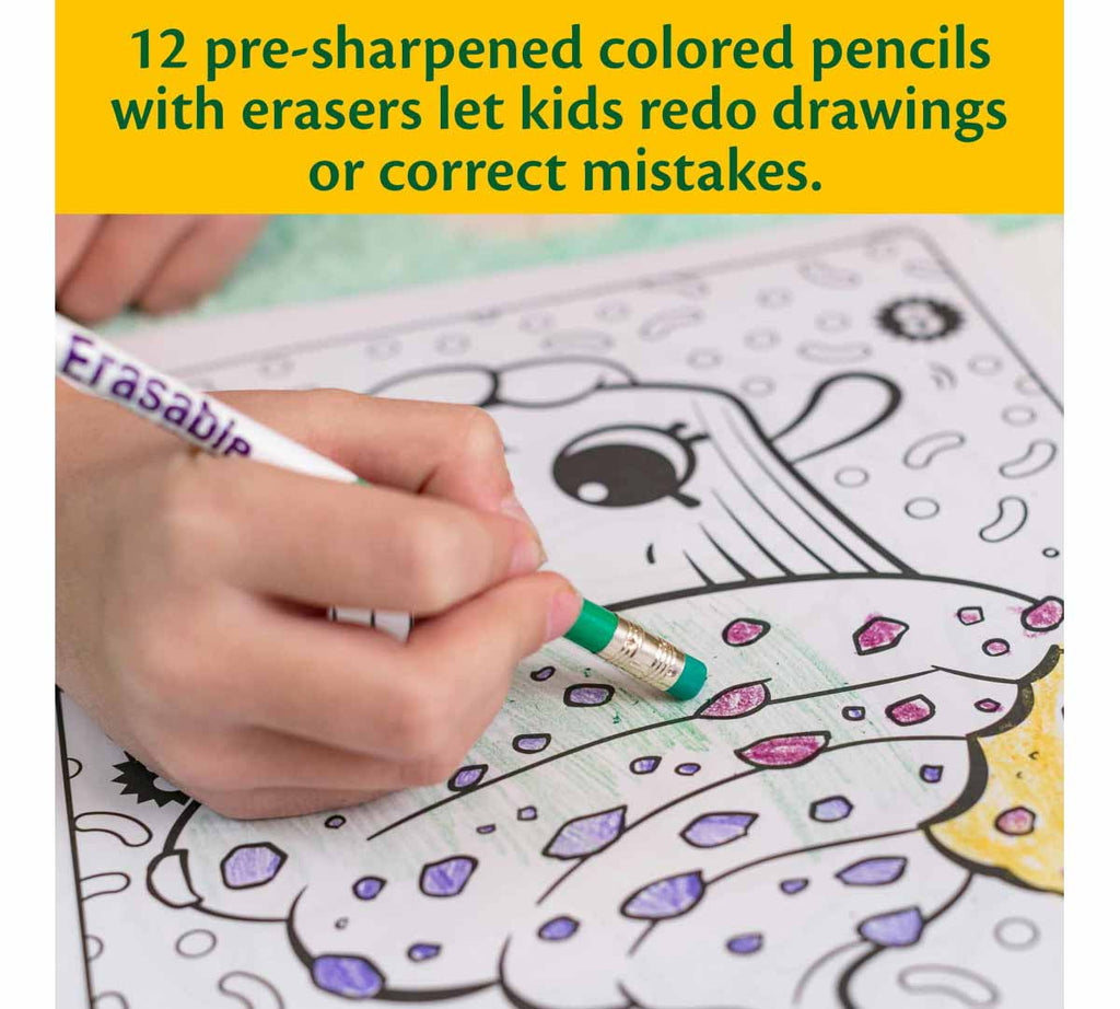 Crayola Erasable Colored Pencils, 12 Count (BIN 68-4412) – Ramrock ...