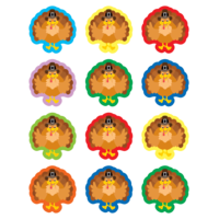 Teacher Created Resources Turkey Stickers, Pack of 72 (TCR 6946 ...