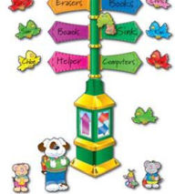 Carson Dellosa Signpost Job Assignment Bulletin Board Set (CD 110080 ...