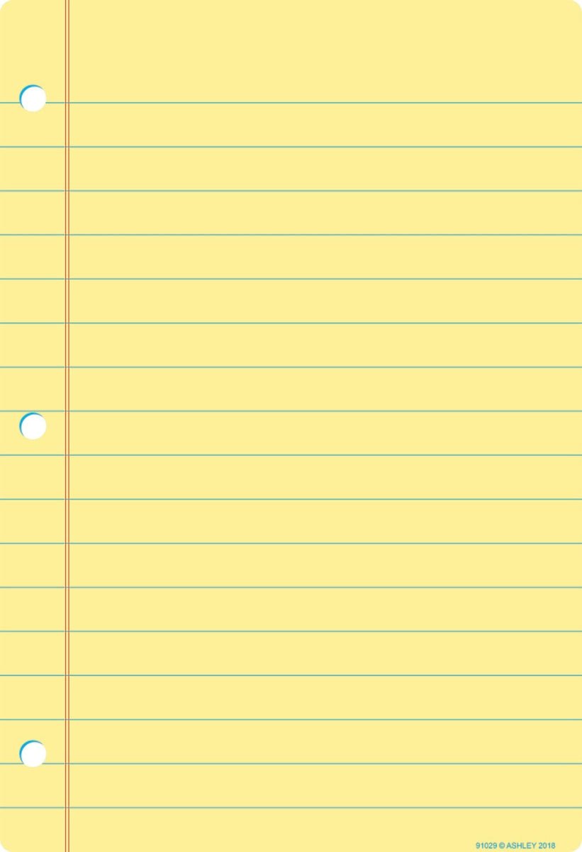 Ashley Productions Smart Poly Light Yellow Notebook Page 13" X 19" (AS ...