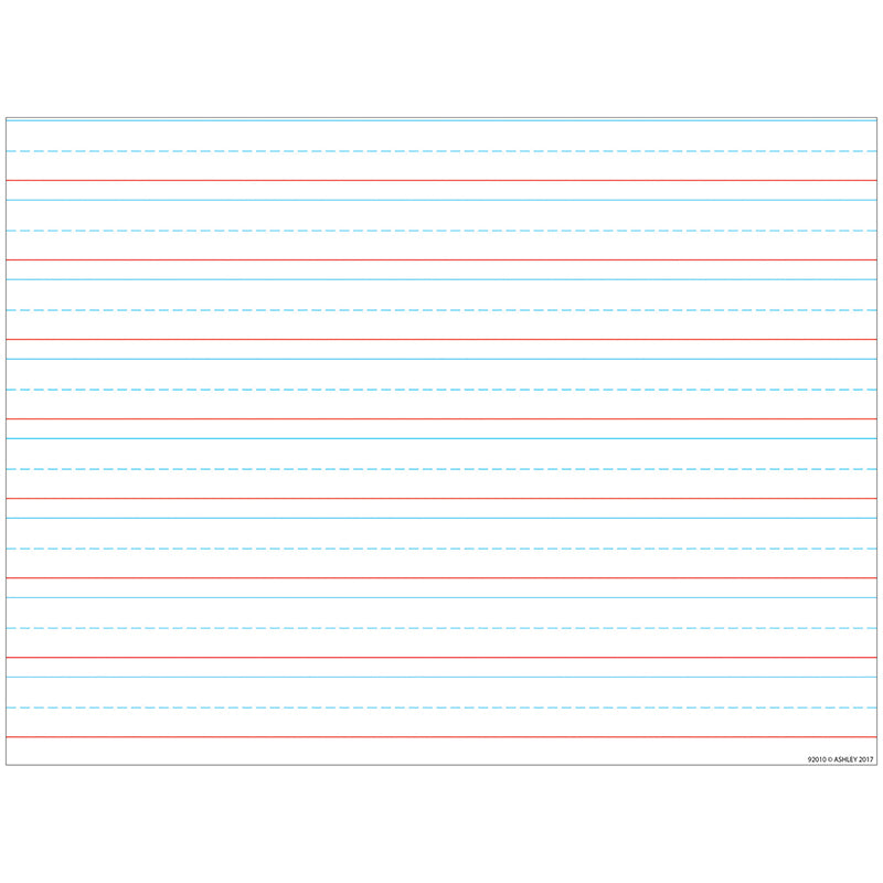 Ashley Large Tablet Lined 3/4" Poly Chart,17" x 22" (ASH 92010 ...