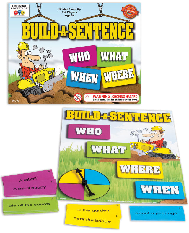Learning Advantage Build-A-Sentence (CTU 6002) – Ramrock School ...
