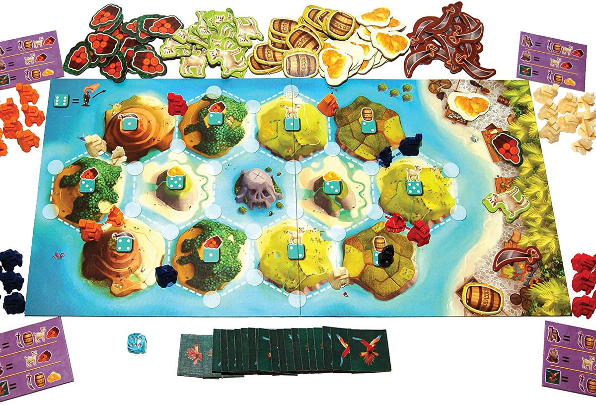 Klaus Teuber's Catan Studio CATAN JR. Strategy Board Game, Ages 6+, 2 ...